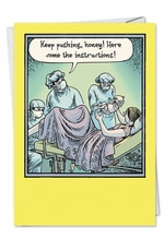 Baby Instructions Cartoon Congratulations Card Piraro