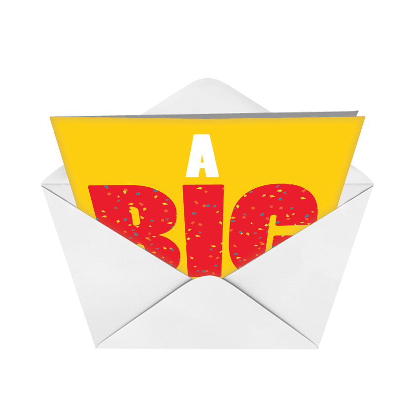 Big 30 Birthday Big Ones Birthday Greeting Card