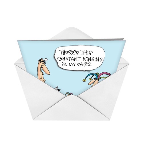 Constant Ringing Cartoons Get Well Card Glenn Mccoy