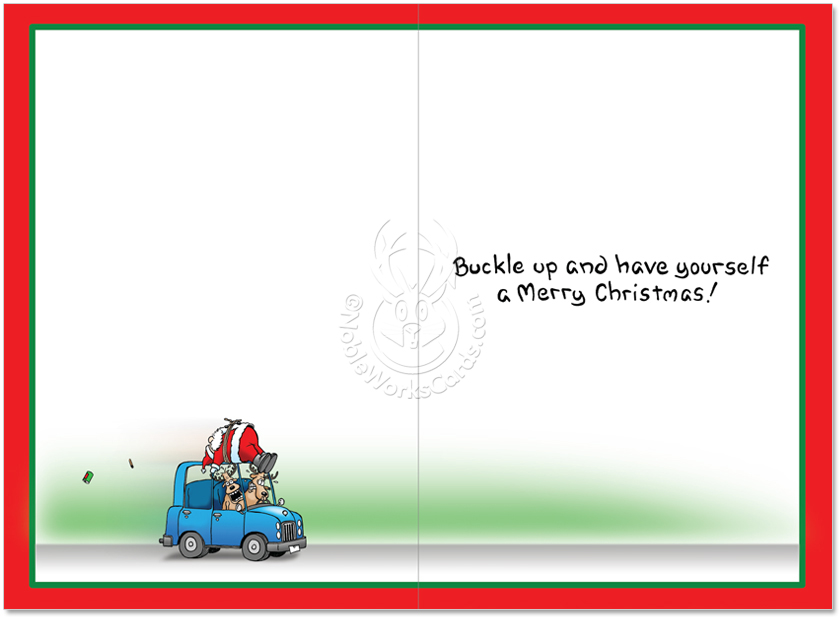 Explain Later Christmas Greeting Card