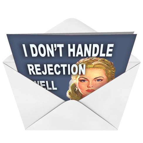 Rejection Valentine's Day Funny Greeting Card