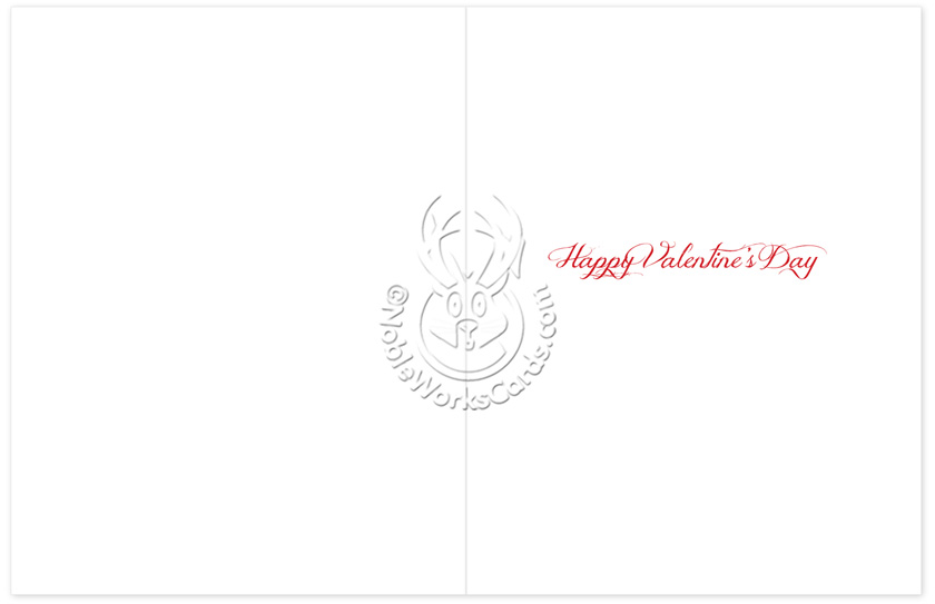 Happy Vd French Fold Valentine's Day Greeting Card