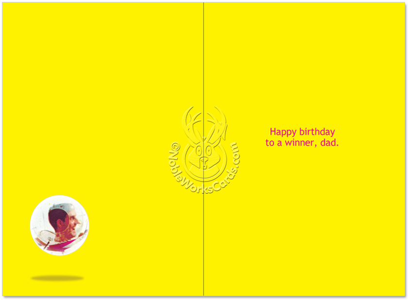 Hello Earthling Picture Birthday Greeting Card