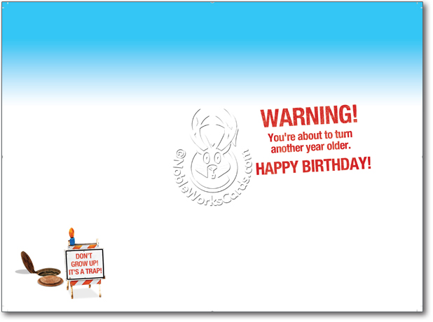 It's A Trap Birthday Card