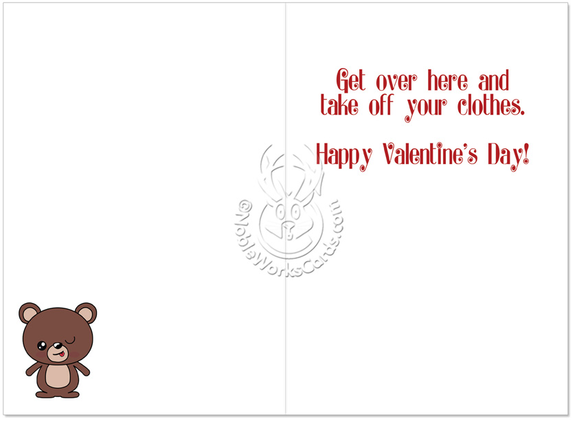 See More Of You Red Rocket Valentine's Day Card Nick Barelli