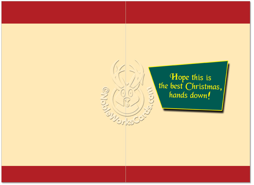 The Holiday Spirit Picture Christmas Paper Card