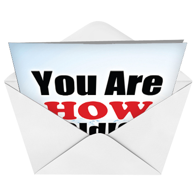 Water On Mars Red Rocket Birthday Greeting Card