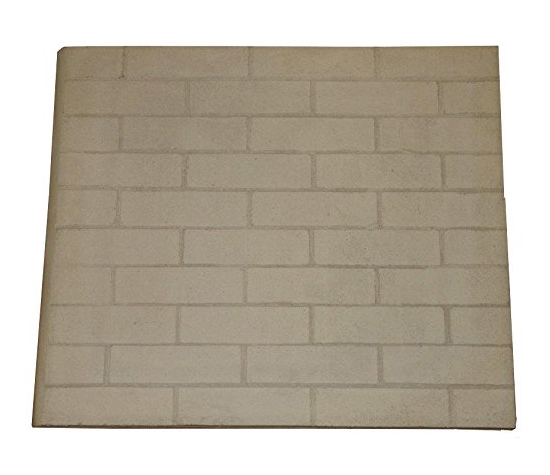 Hargrove 40 Inch Replacement Fireplace Refractory Panel - Double Pack
