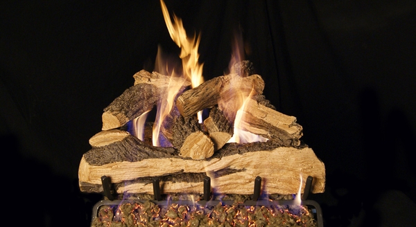 Real Fyre 24" Split Oak Designer Plus Vented Natural Gas Logs Set ...