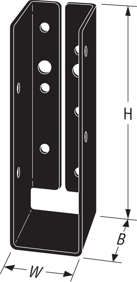 APLH26 Concealed-Flange Light Joist Hanger