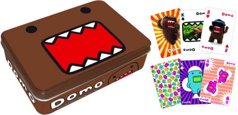 Playing Cards: Domo Kun Collectible Tin Case - Anime Books