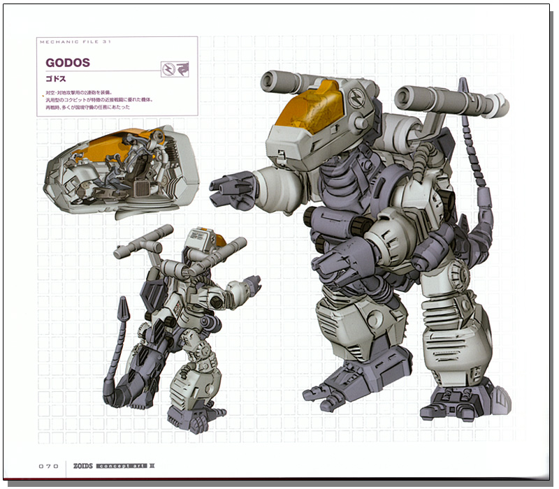 ZOIDS Concept Art II - Anime Books
