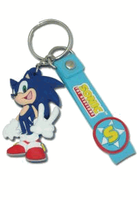 Key Chain: Sonic The Hedgehog - Sonic - Anime Books