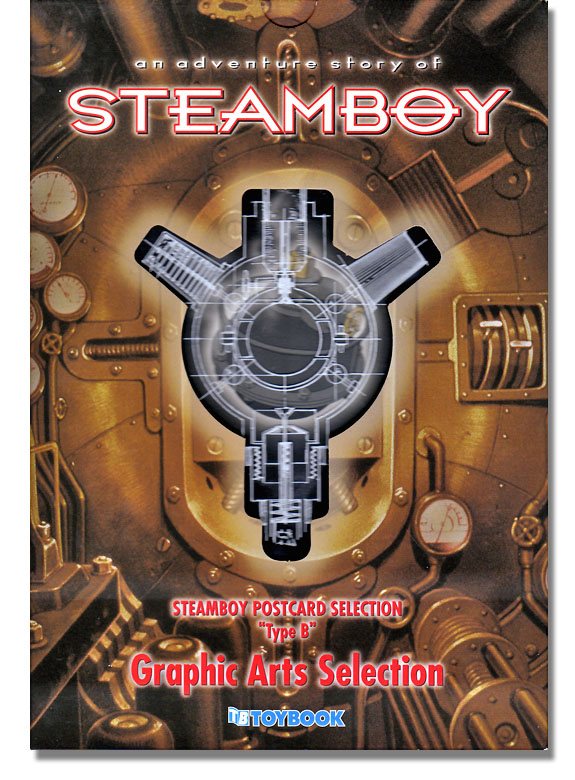 Steam Boy Postcard Selection "Type B" Graphic Arts Selection - Anime Books