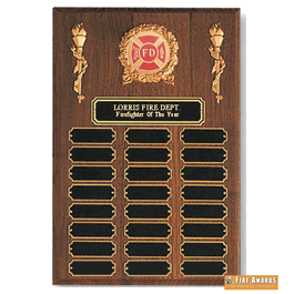 Perpetual Plaques for Fire Departments