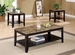 Coaster 3PC Occasional Table Set with Shelf and Marble Look Top ...