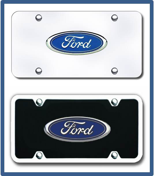 Ford Logo License Plates