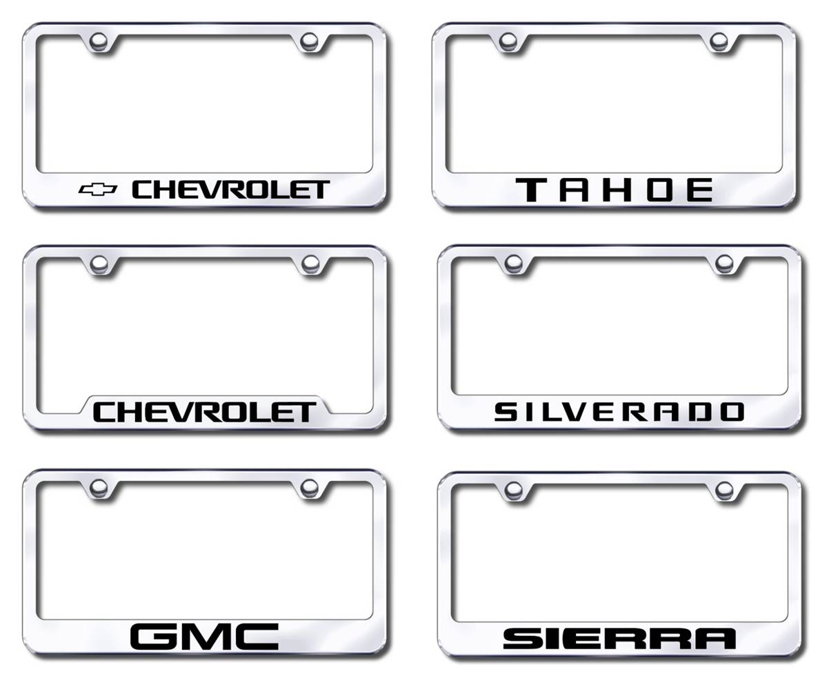 Chevy / GMC Truck License Plate Frames