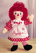 Talking Raggedy Ann Doll Large 20" SZ Talking Doll "I Love You, I Love ...