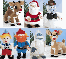 Rudolph Animatronic Motion & Song Figures Set of 7- SOLD OUT