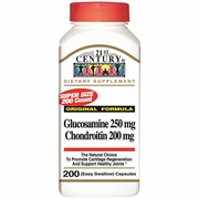 Buy 21st Century HealthCare - Glucosamine 250 mg & Chondroitin 200 mg ...