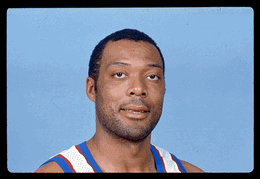 Mel Turpin - 1989-90 NBA Color Photo Slide - Washington Bullets