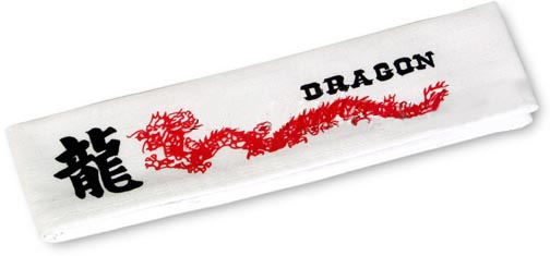 Dragon Karate Headband - FREE $5 Shipping Credit!