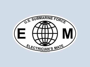 EM - Electrician's Mate Euro Decal