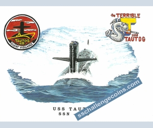 Submarine Art: USS Tautog SSN-639