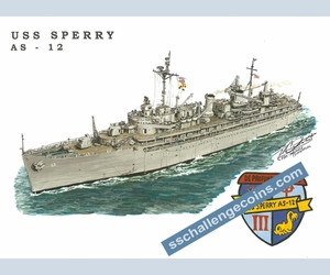 Submarine Art: USS Sperry AS-12