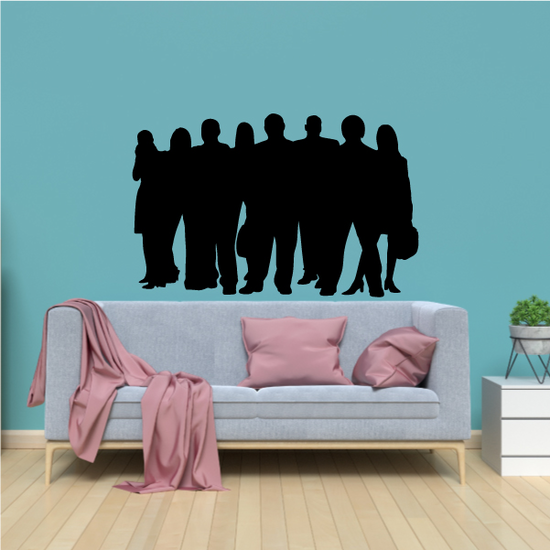 Group of Business People Sticker