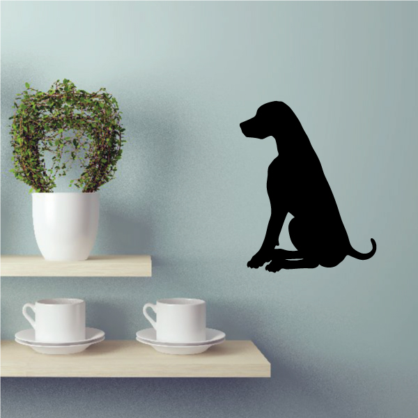 Patient Hound Decal