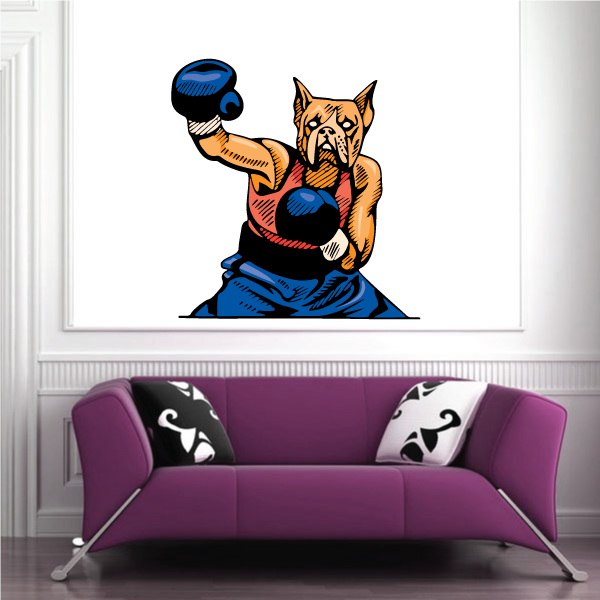 Boxing Wall Decal - Vinyl Sticker - Car Sticker - Die Cut Sticker ...