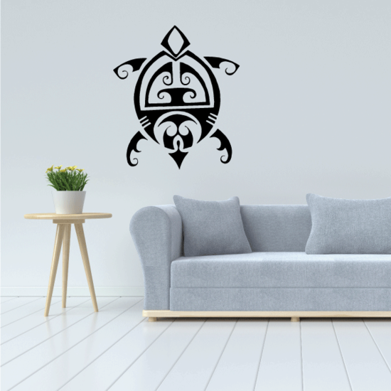 Alaskan Tribal Style Turtle Decal