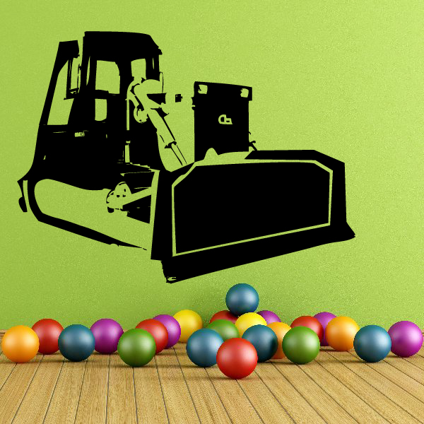 Light Bulldozer Decal