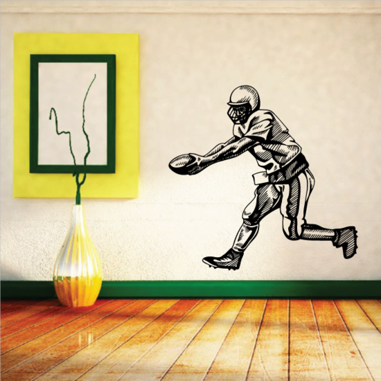 Football Wall Decal - Vinyl Decal - Car Decal - CDS016