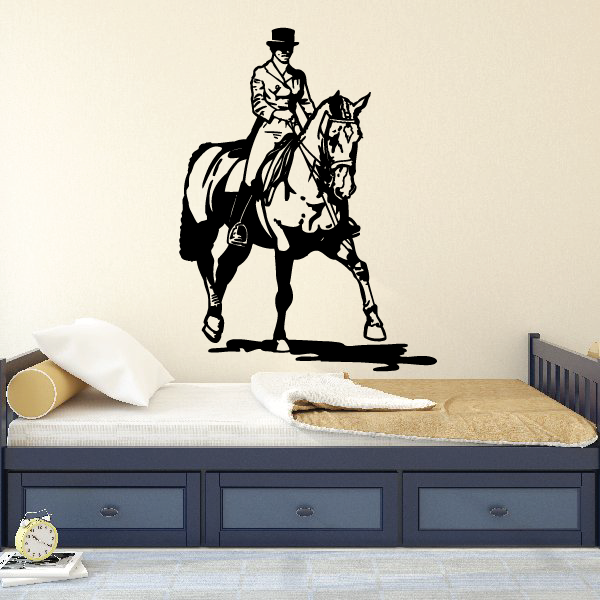 Horse racing Wall Decal - Vinyl Decal - Car Decal - Bl039
