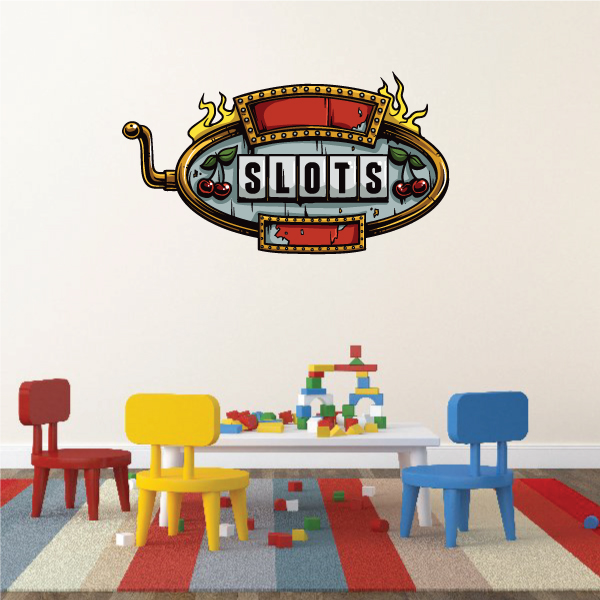 Slots Slot Machine Sticker