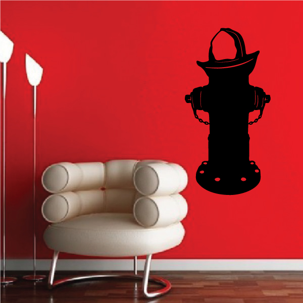 Realistic Fire Hydrant Decal