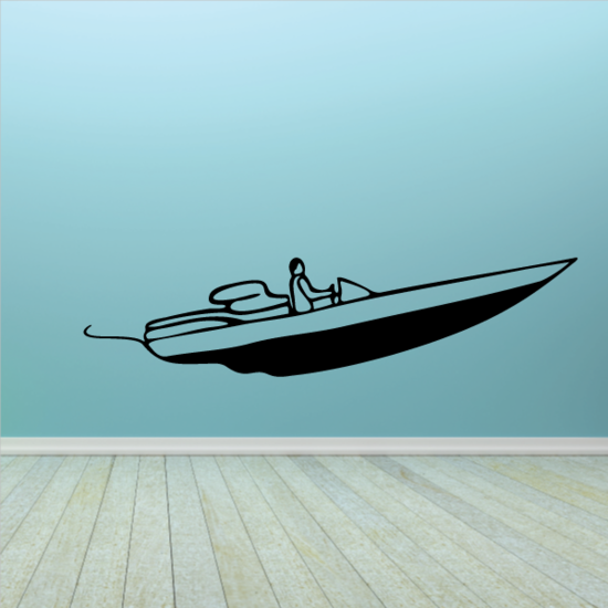 Speedboat Profile Decal