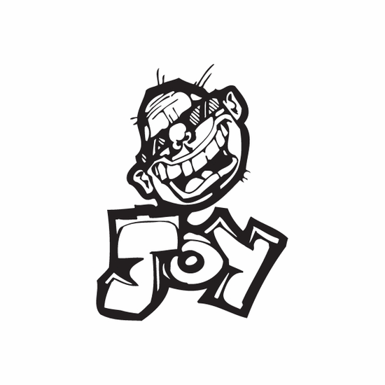 Joy Graffiti Decal