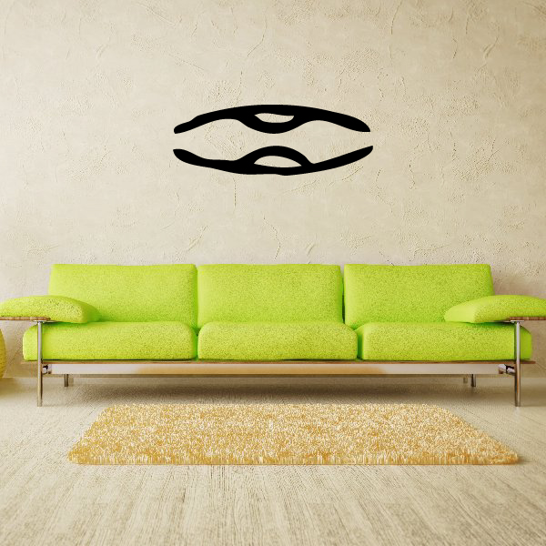 Egyptian Hieroglyphics Mouth Teeth Decal
