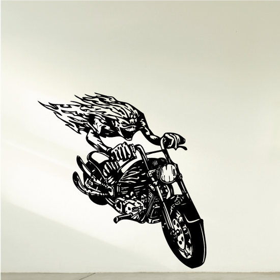 Chopper Wall Decal - Vinyl Decal - Car Decal - SM005