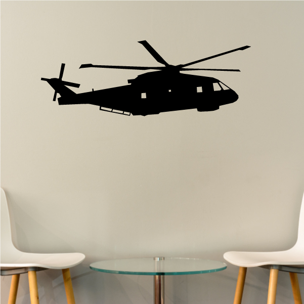 Medical Rescue Helicopter Decal