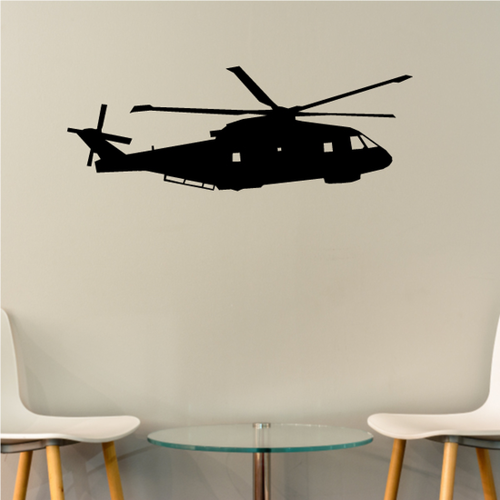 Medical Rescue Helicopter Decal