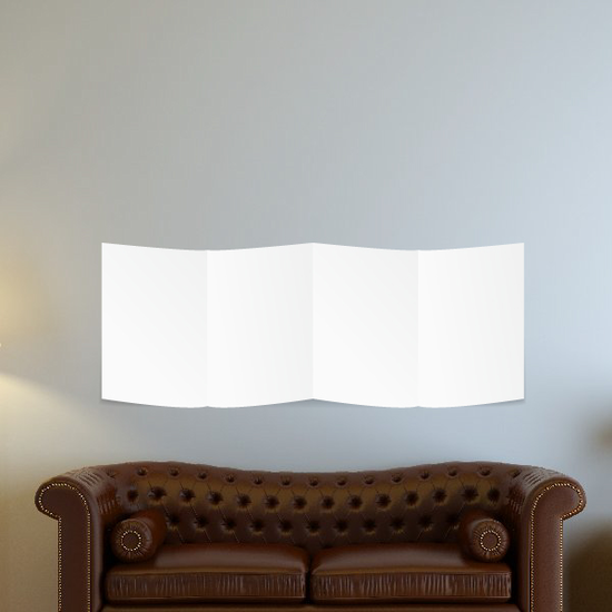 Paper Folded Wall Decal - Vinyl Decal - Car Decal - Idcolor005