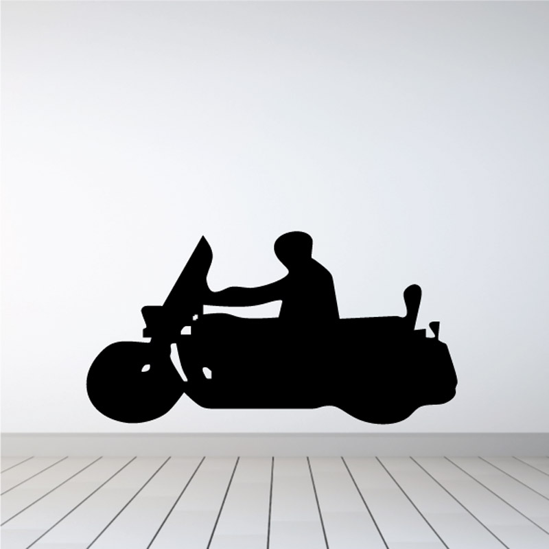Motorcycle Wall Decal - Vinyl Decal - Car Decal - CD106