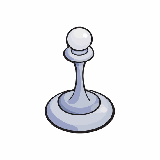 Pawn Chess Piece Sticker