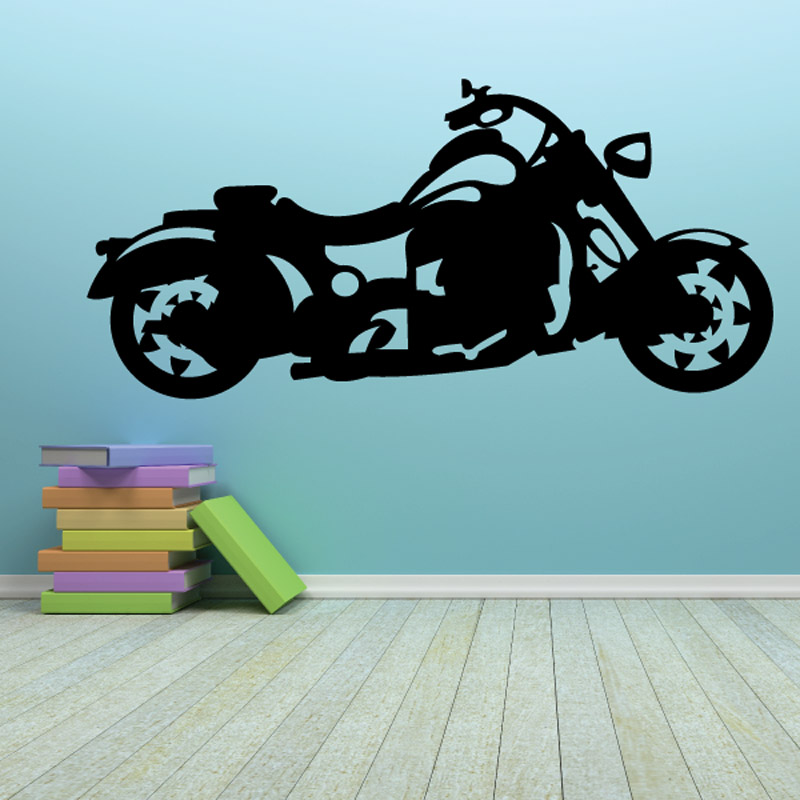 Motorcycle Wall Decal - Vinyl Decal - Car Decal - CD18