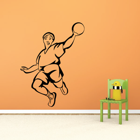 Track and Field Wall Decal - Vinyl Decal - Car Decal - SM029